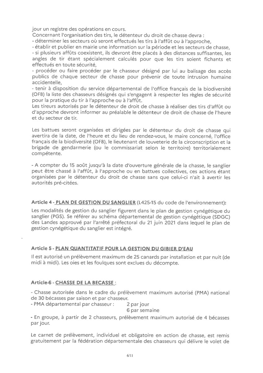 ACCA Escource Règlementation ouverture et clôture de la chasse ACCA ... ACCA Escource Règlementation ouverture et clôture de la chasse ACCA ...